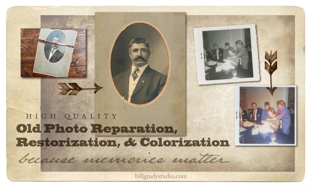 Photo Restoration – Bill Grady Studio